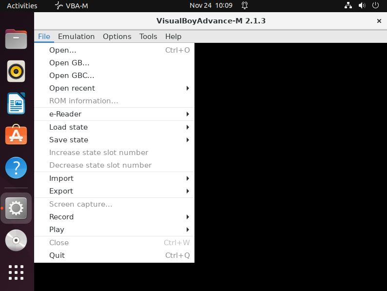 Installing VisualBoyAdvance (GBA Emulator) on Linux