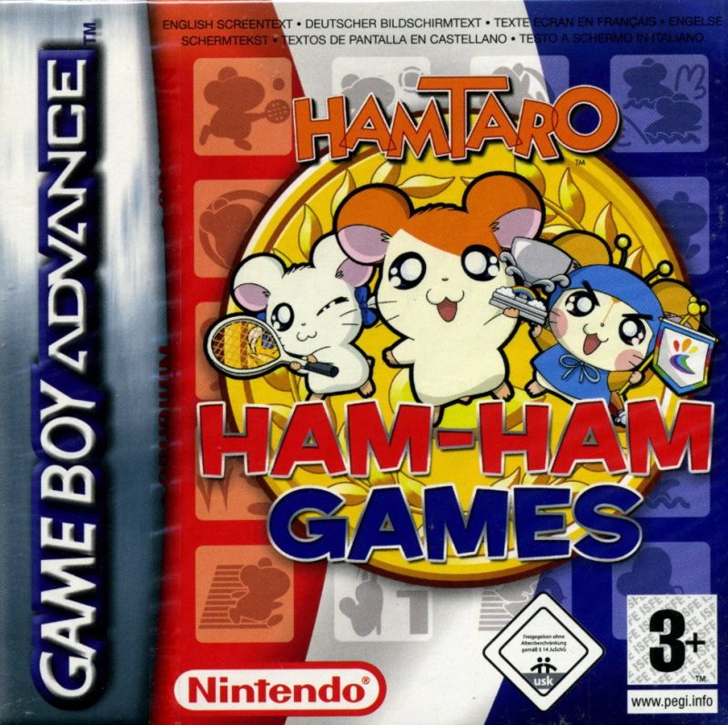 Hamtaro Ham Ham Games ROM (Download for GBA)