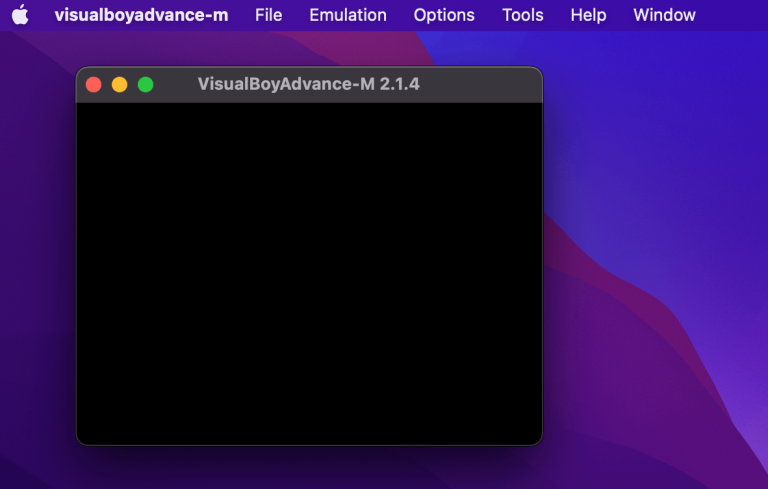 Installing VisualBoyAdvance (GBA Emulator) on Mac OS