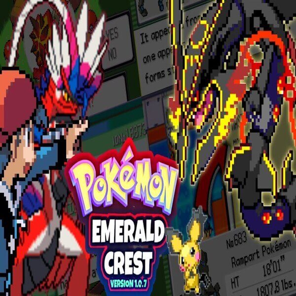 Pokemon Emerald Crest ROM Hacks Cheats Download Link Pokemon Emerald Crest ROM Hacks Cheats Download Link